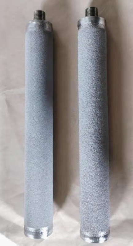 20um Sintered Stainless Steel Filter Cartridge Untuk Bahan Kimia Halus